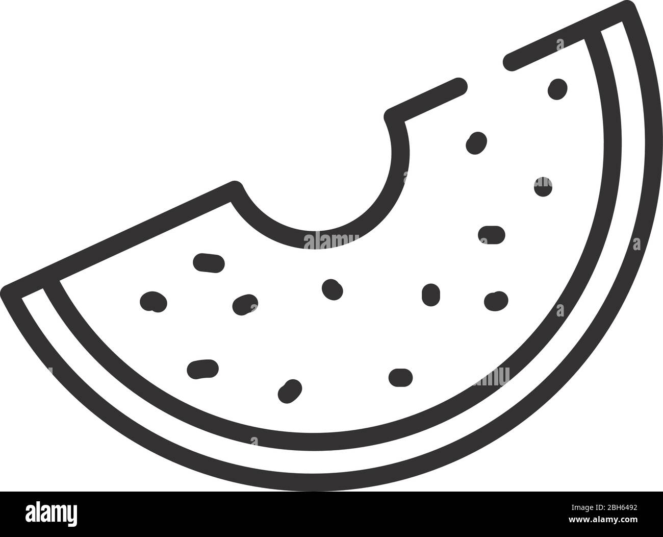 vegetables and fruits concept, potato slice icon over white background ...