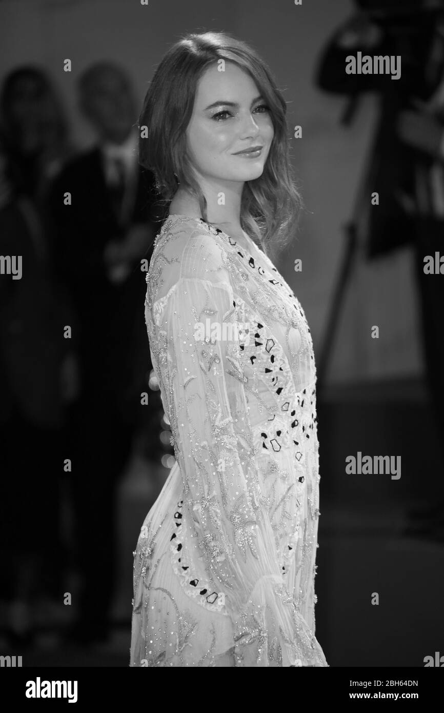 VENICE, ITALY - AUGUST 30: Emma Stone attend the red carpet of the 'The ...