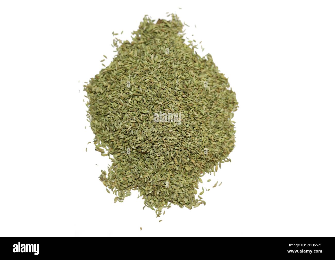 Green Pile of cumin seeds isolated on white backgrounds Stock Photo - Alamy