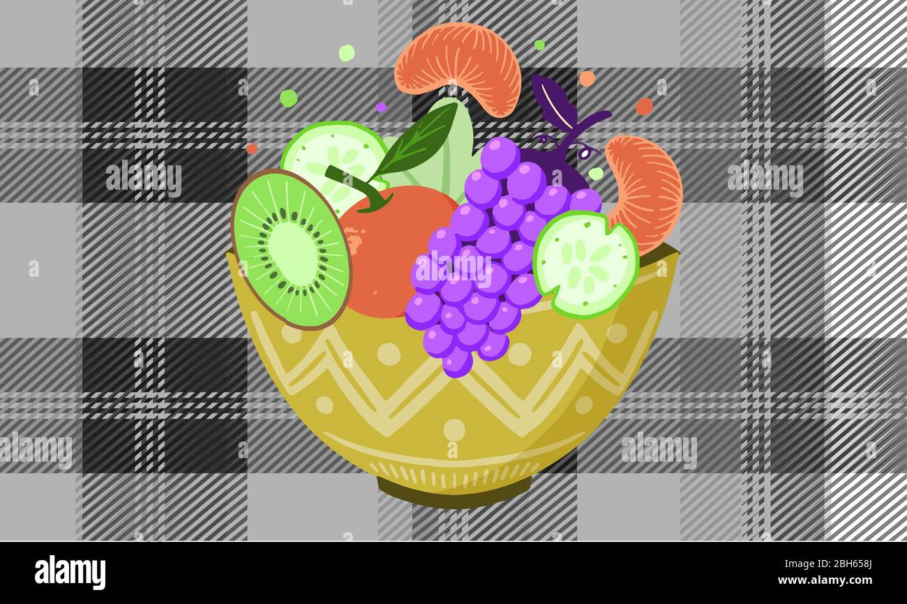 Blue wooden background no food Stock Vector Images - Alamy