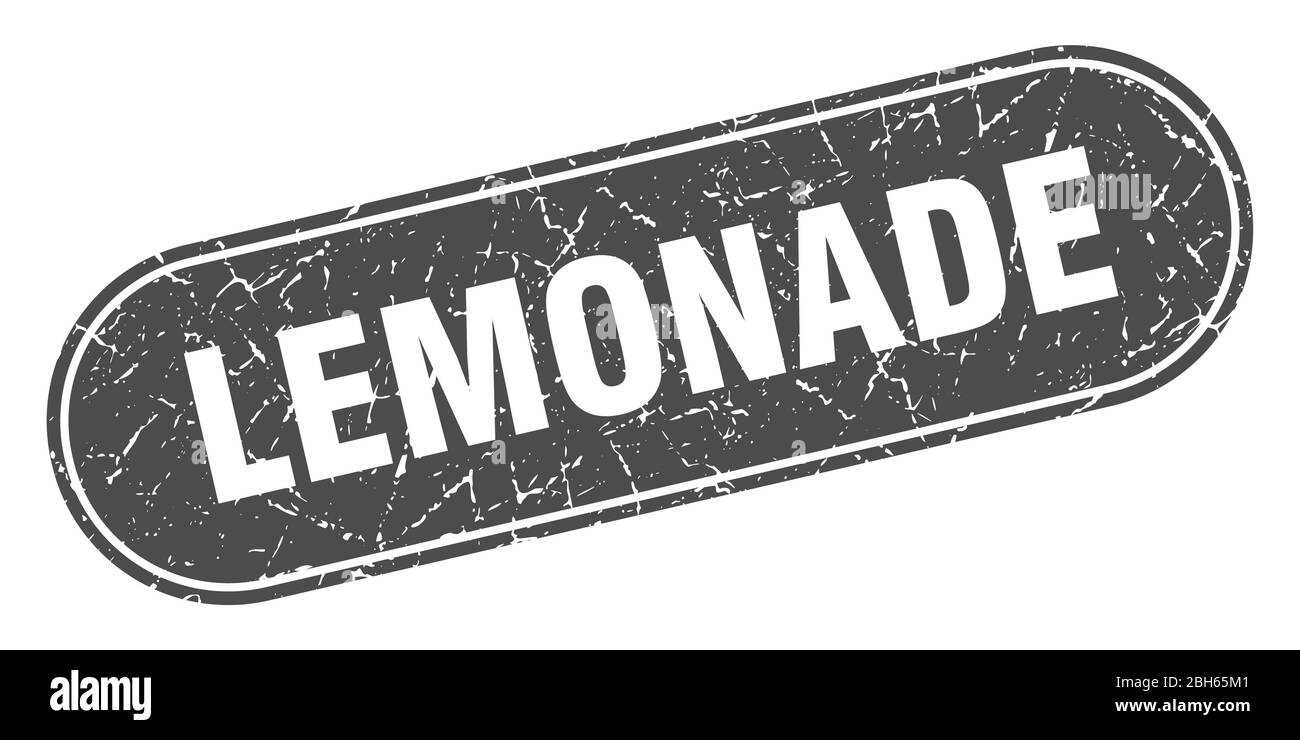 lemonade sign. lemonade grunge black stamp. Label Stock Vector Image ...
