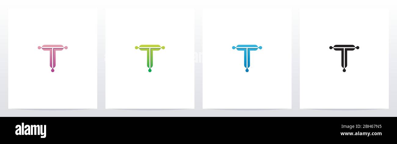 Connecting dots logo Stock Vector Images - Alamy