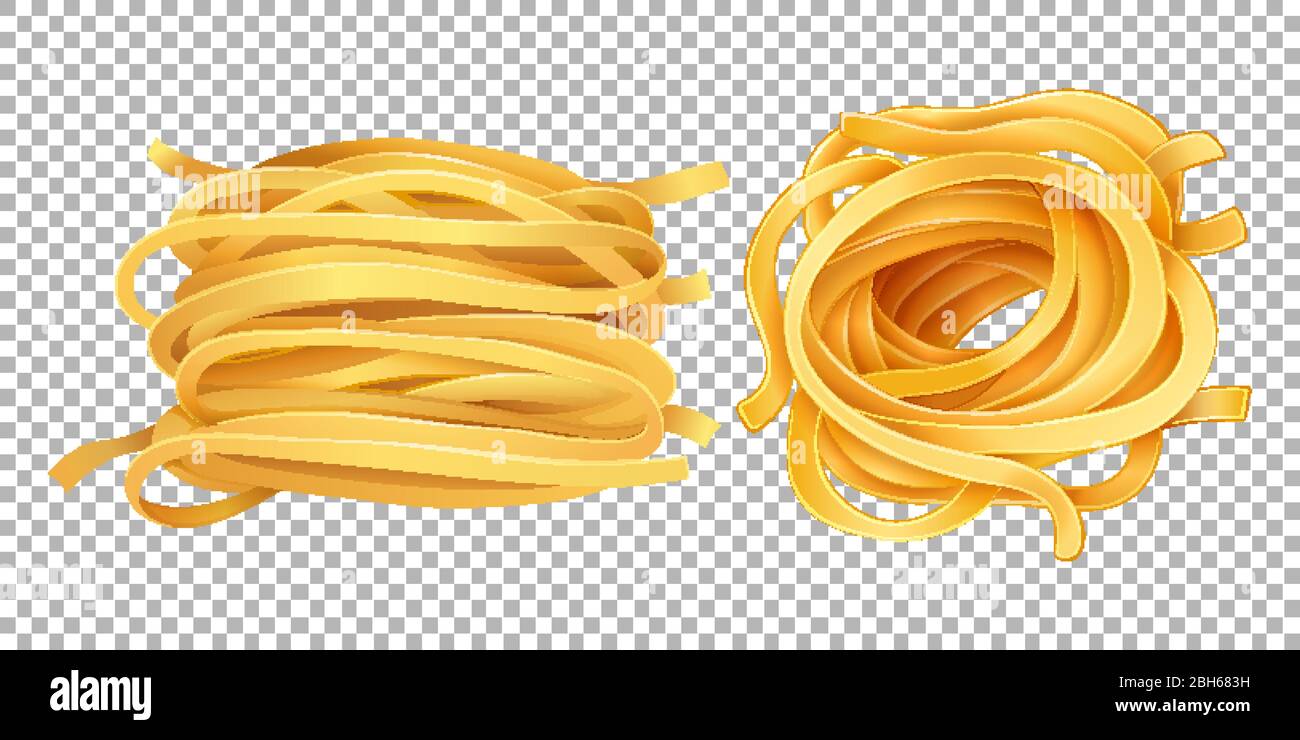 Rolls of pasta on transparent background illustration Stock Vector ...