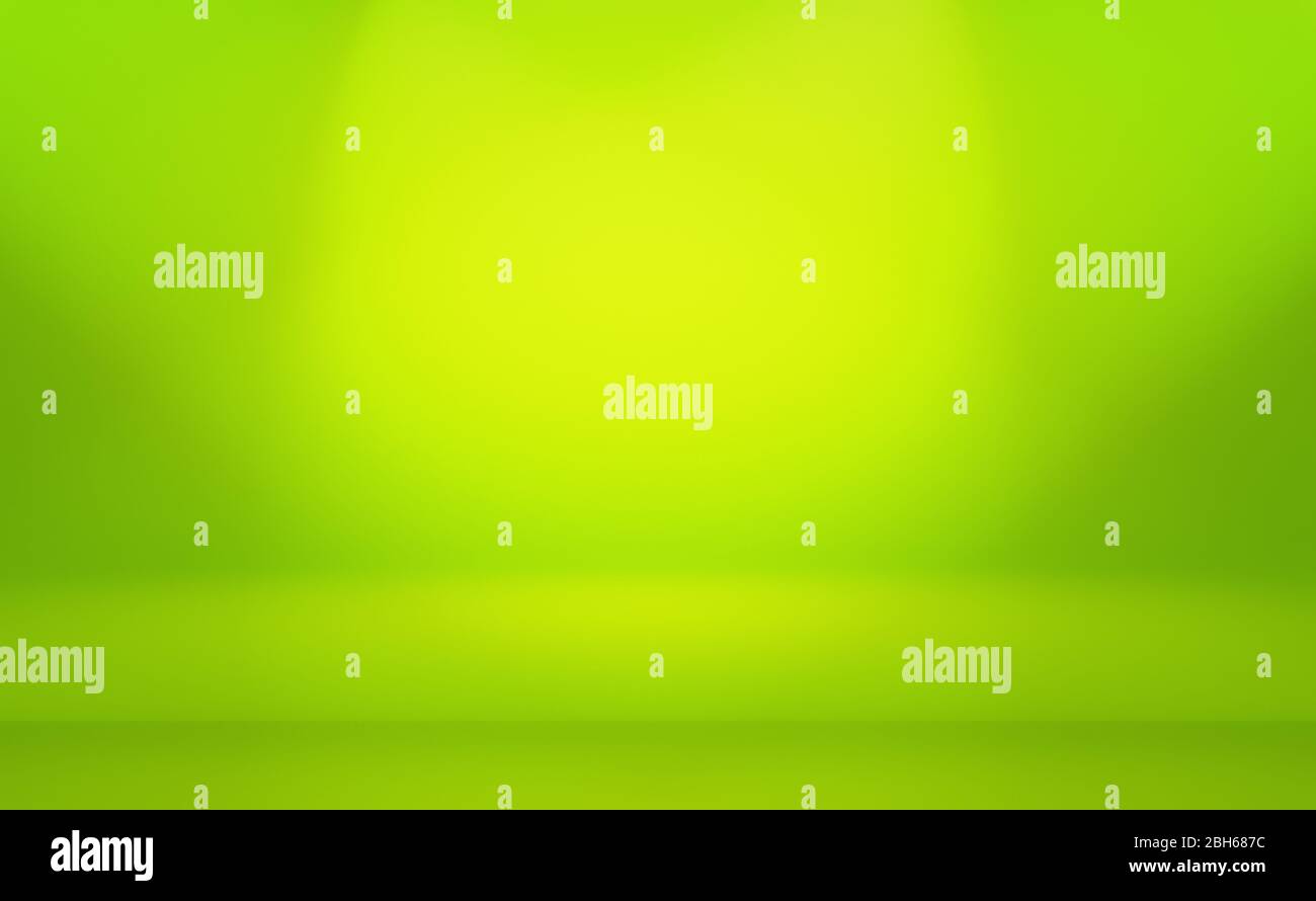 Green gradient abstract background empty room with space for your text ...