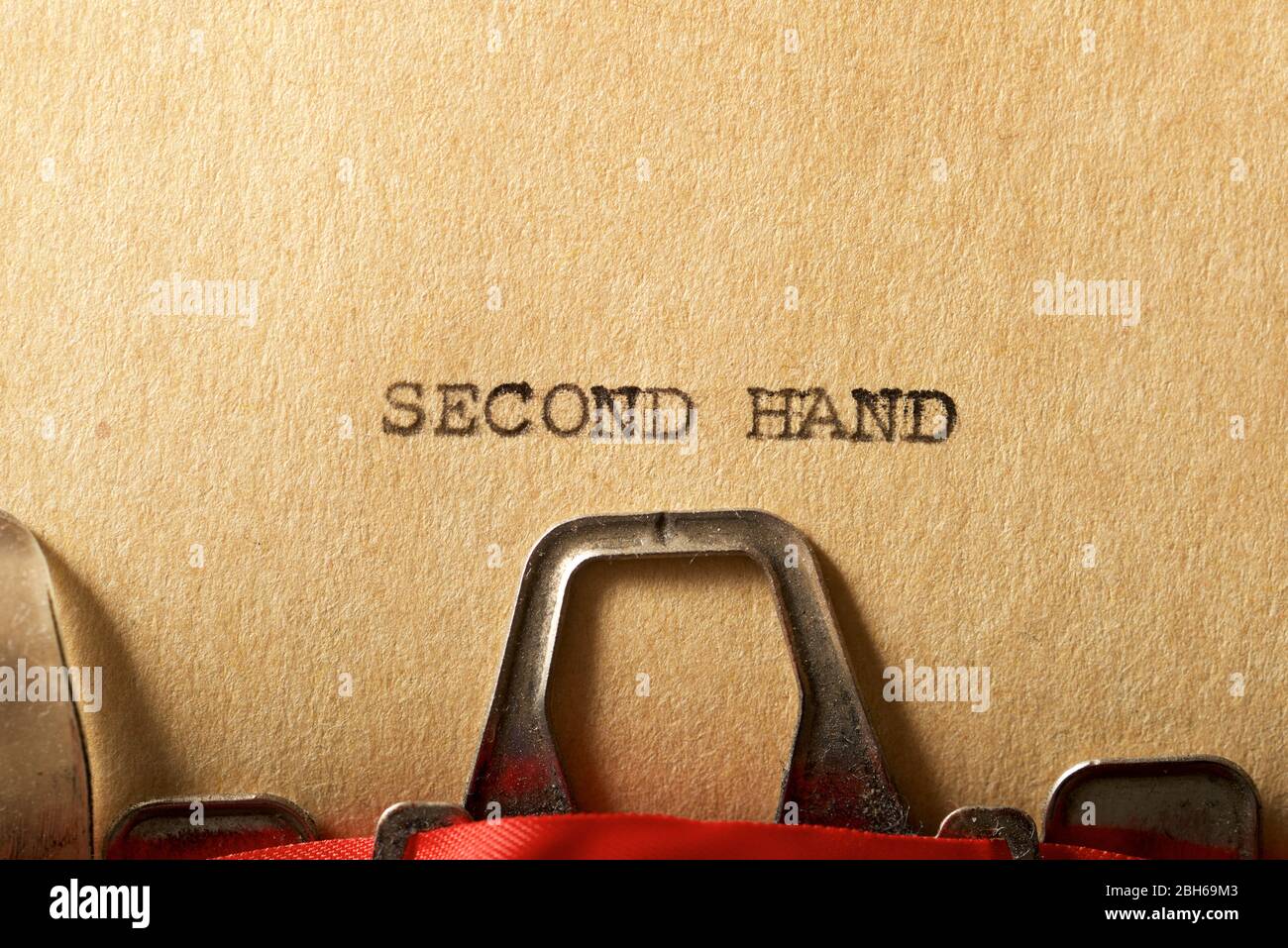 Typed letter hand written hi-res stock photography and images - Alamy