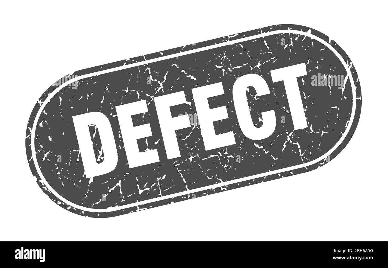 defect sign. defect grunge black stamp. Label Stock Vector Image & Art ...