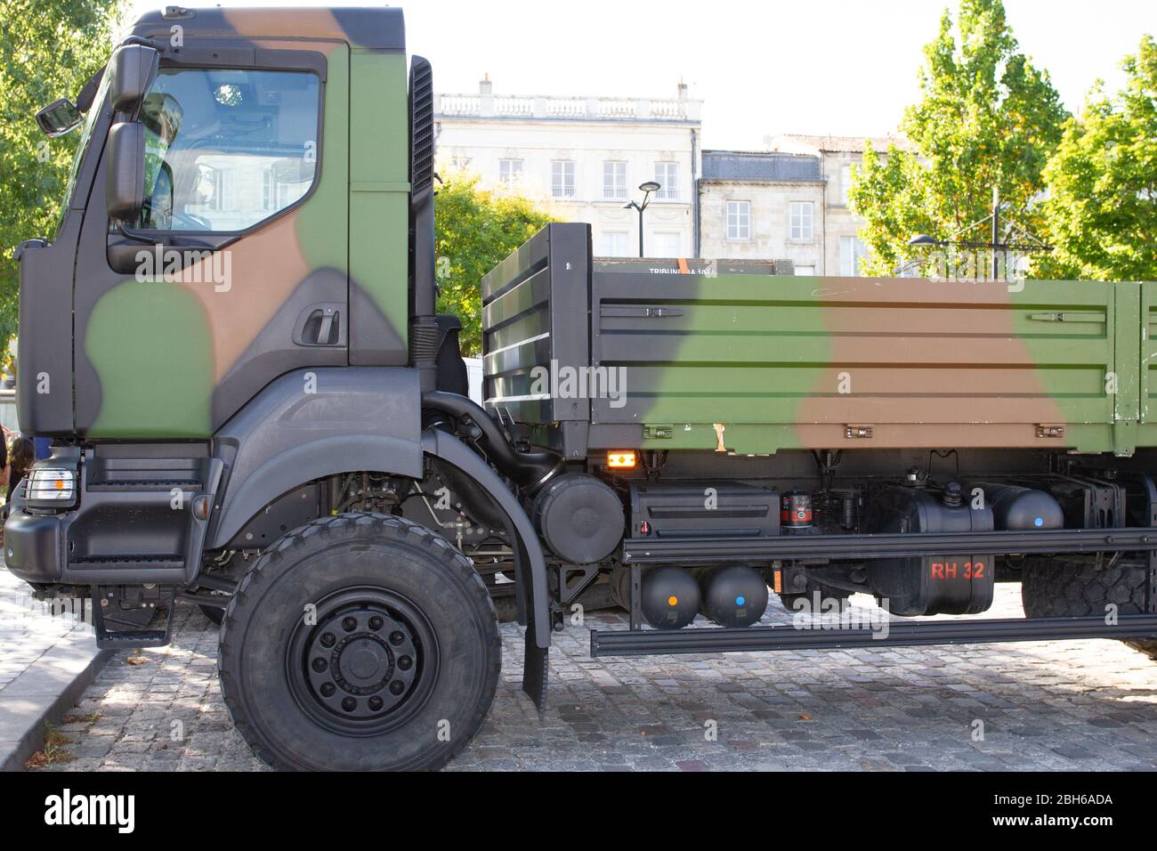 Bordeaux , Aquitaine / France - 04 16 2020 : Renault French military ...