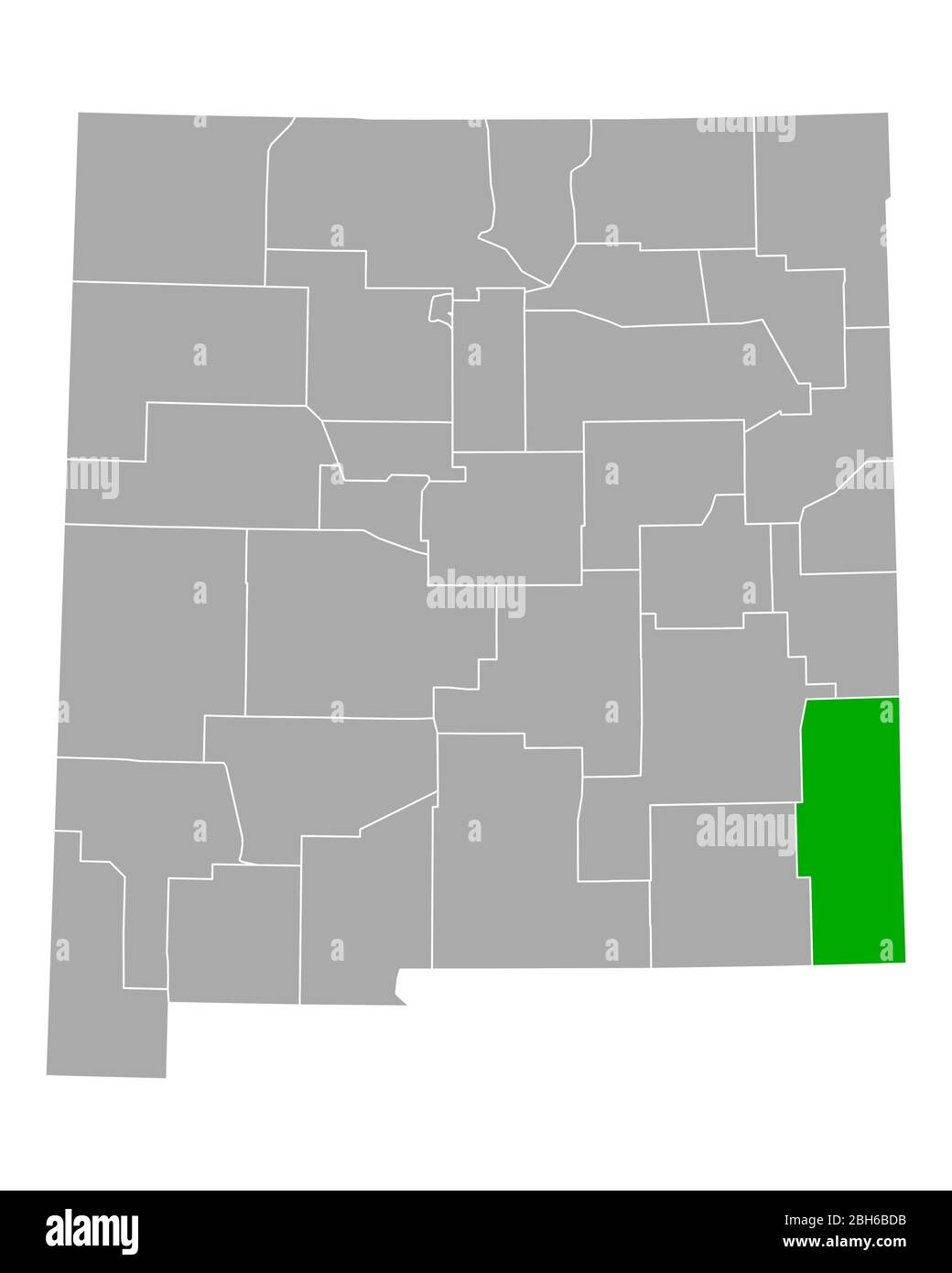 Map of Lea in New Mexico Stock Photo - Alamy