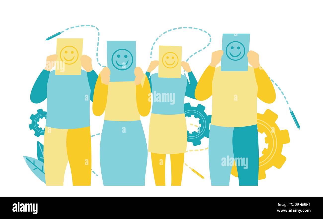 Human semblance Stock Vector Images - Alamy