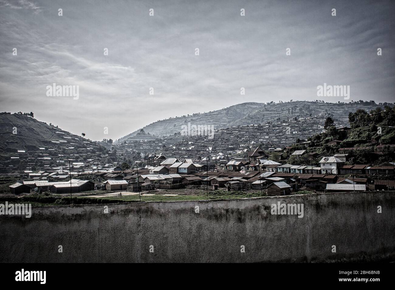 The village of Rubaya (Democratic Republic of Congo Stock Photo - Alamy