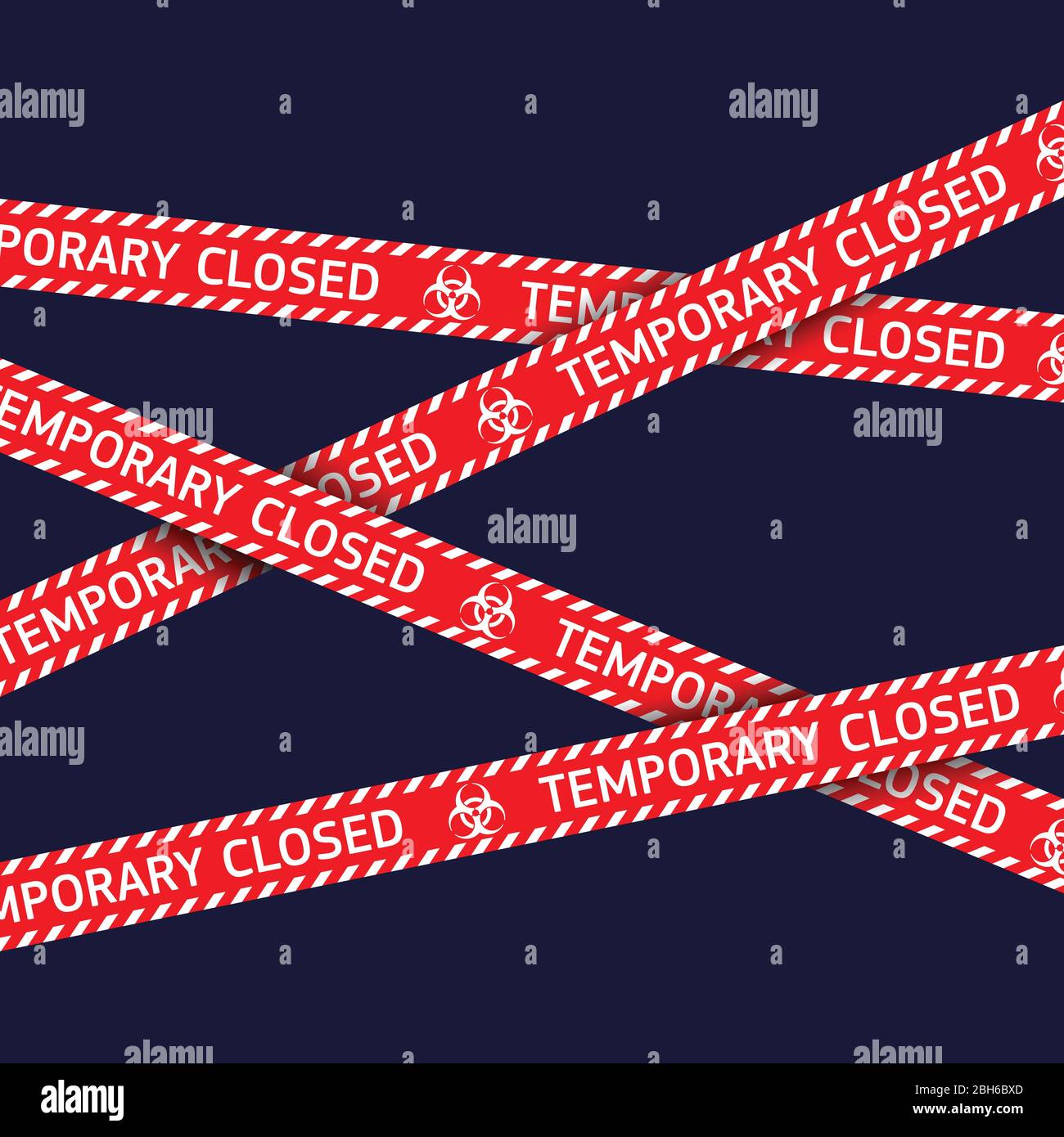 Yellow red warning stop tape hi-res stock photography and images - Alamy