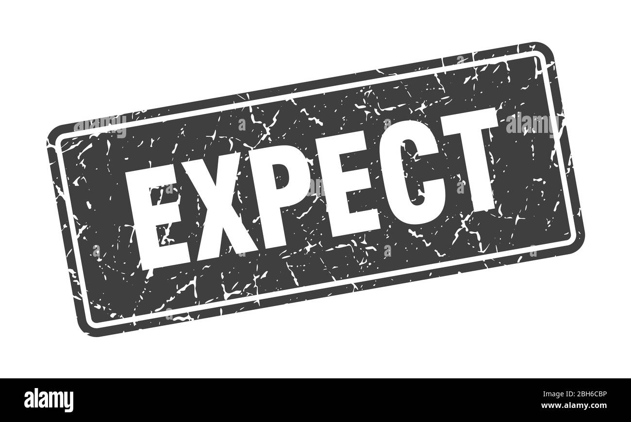 expect stamp. expect vintage black label. Sign Stock Vector Image & Art ...