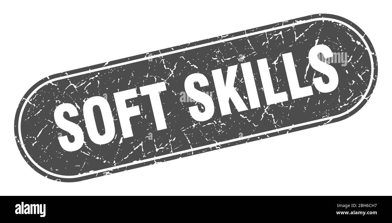 soft skills sign. soft skills grunge black stamp. Label Stock Vector ...