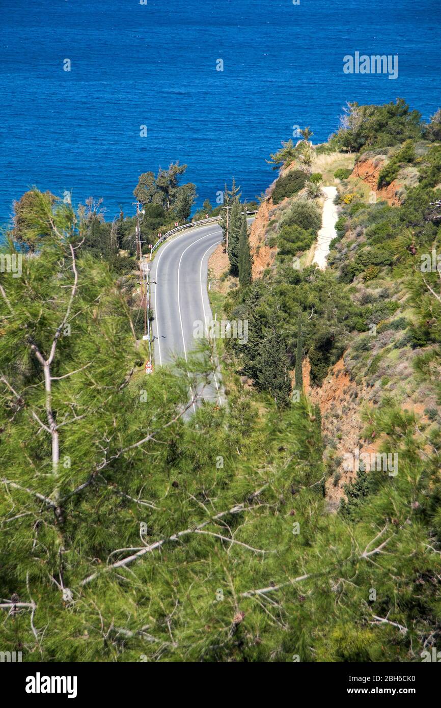 Spring in Pomos Village, Paphos, Cyprus Stock Photo - Alamy