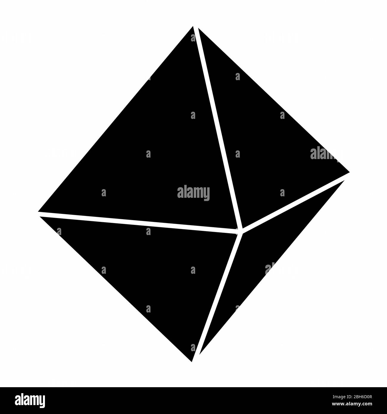 Octahedron vector vectors hi-res stock photography and images - Alamy