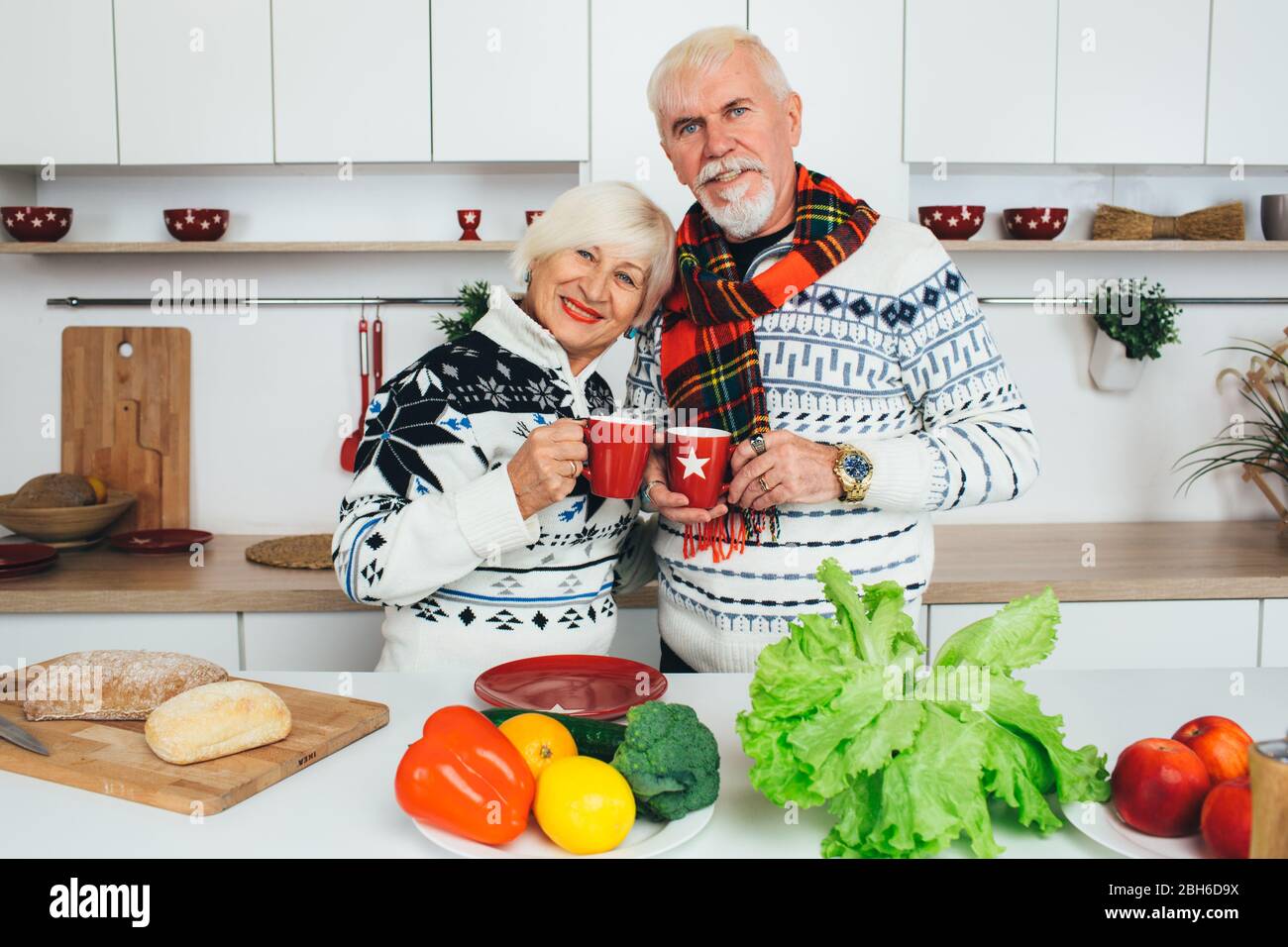 Elderly man preparing tea hi-res stock photography and images - Alamy