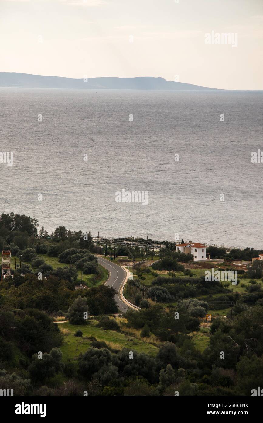 Spring in Pomos Village, Paphos, Cyprus Stock Photo - Alamy