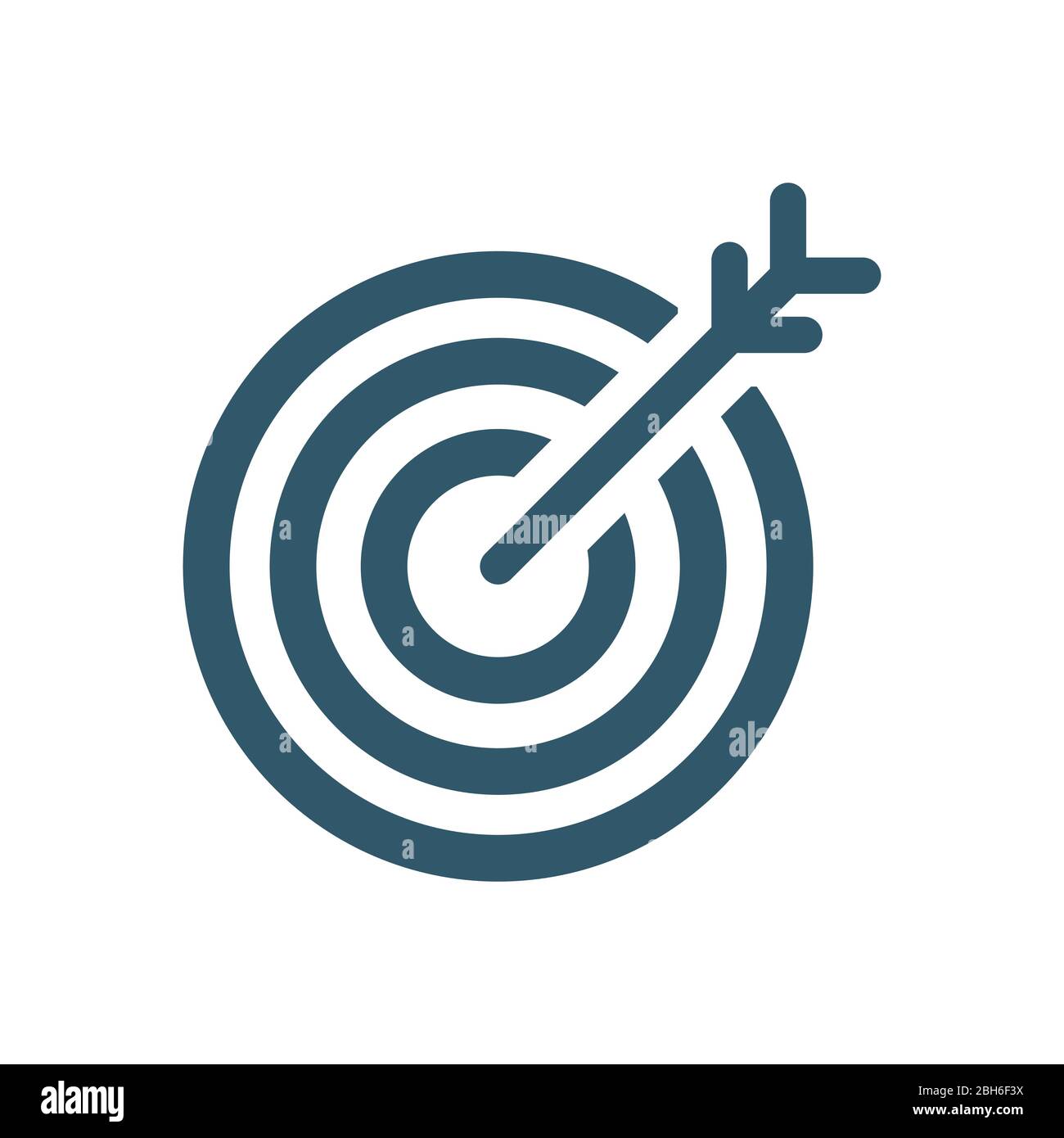 Inbound Marketing Icons w targeting imagery to show buyers and ...