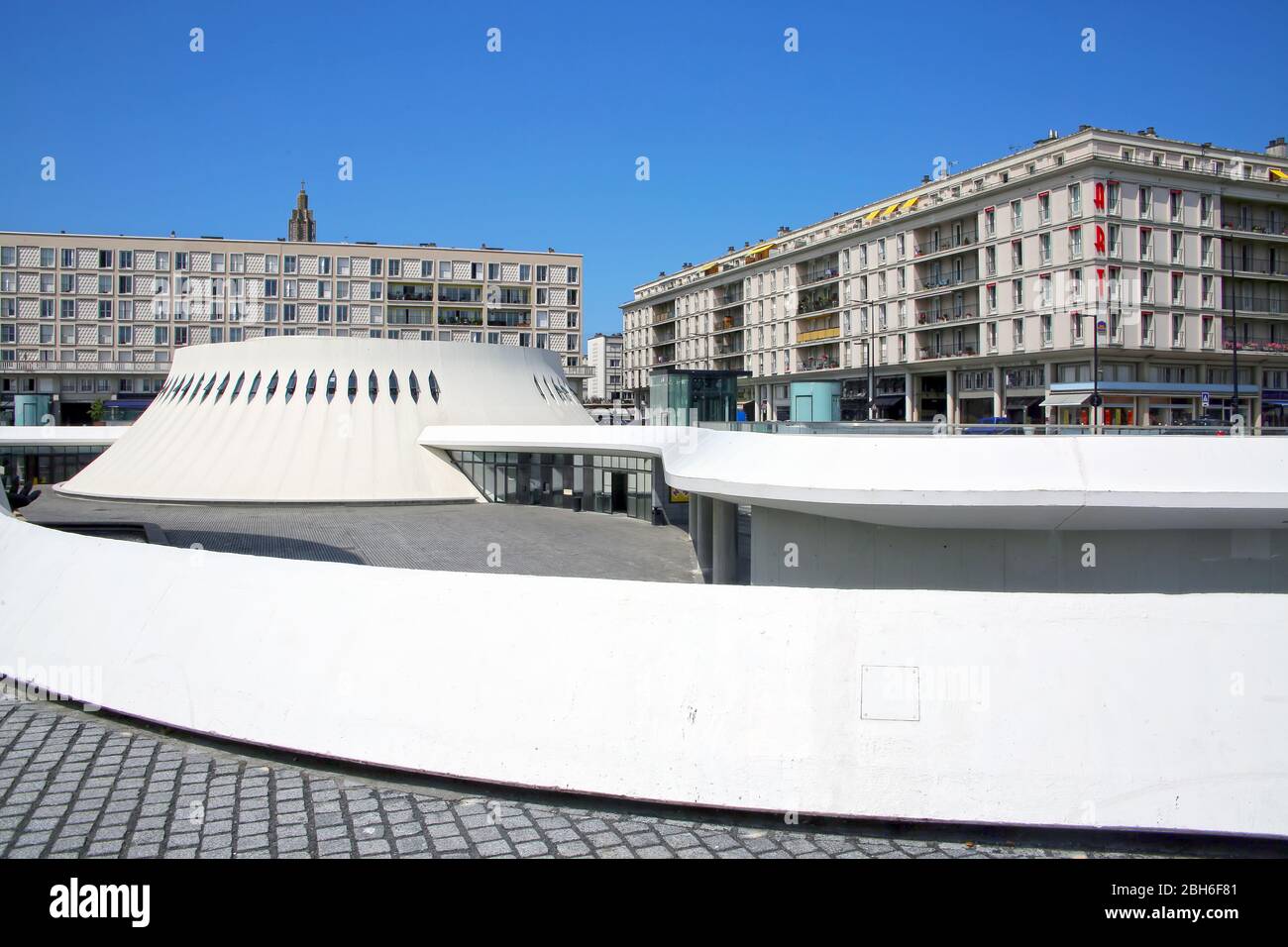 The Little Volcano designed by Brazilian architect Oscar Niemeyer and ...