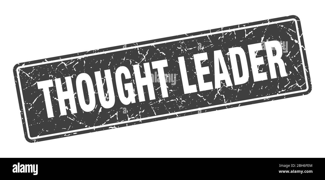 thought leader stamp. thought leader vintage black label. Sign Stock ...