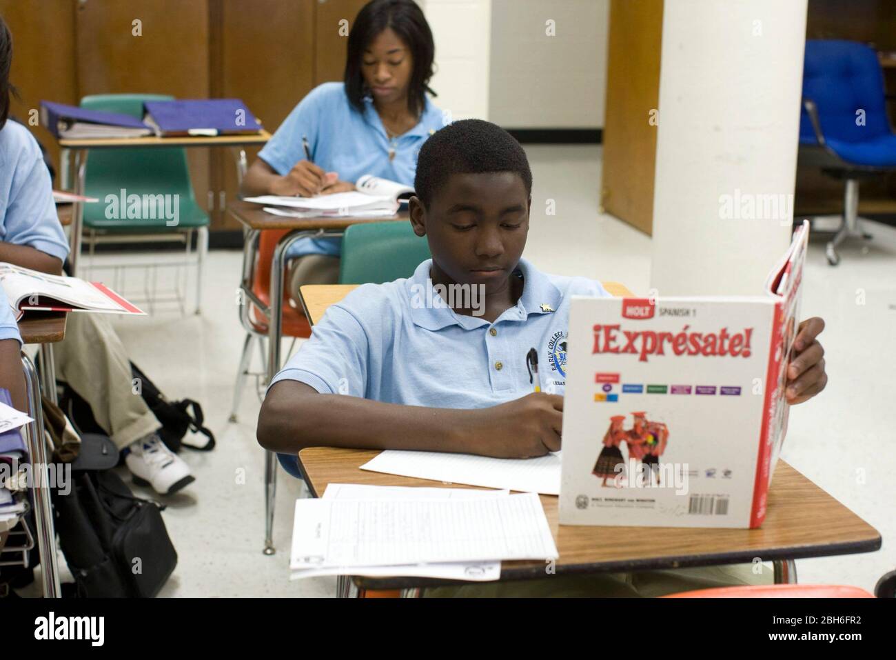 High School Spanish Class