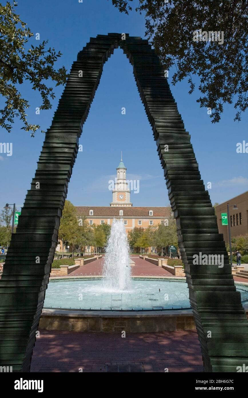 Denton, Texas October 12, 2008: University of North Texas campus just ...