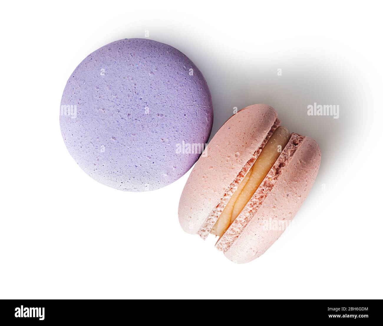 Top view closeup cake Cut Out Stock Images & Pictures - Alamy