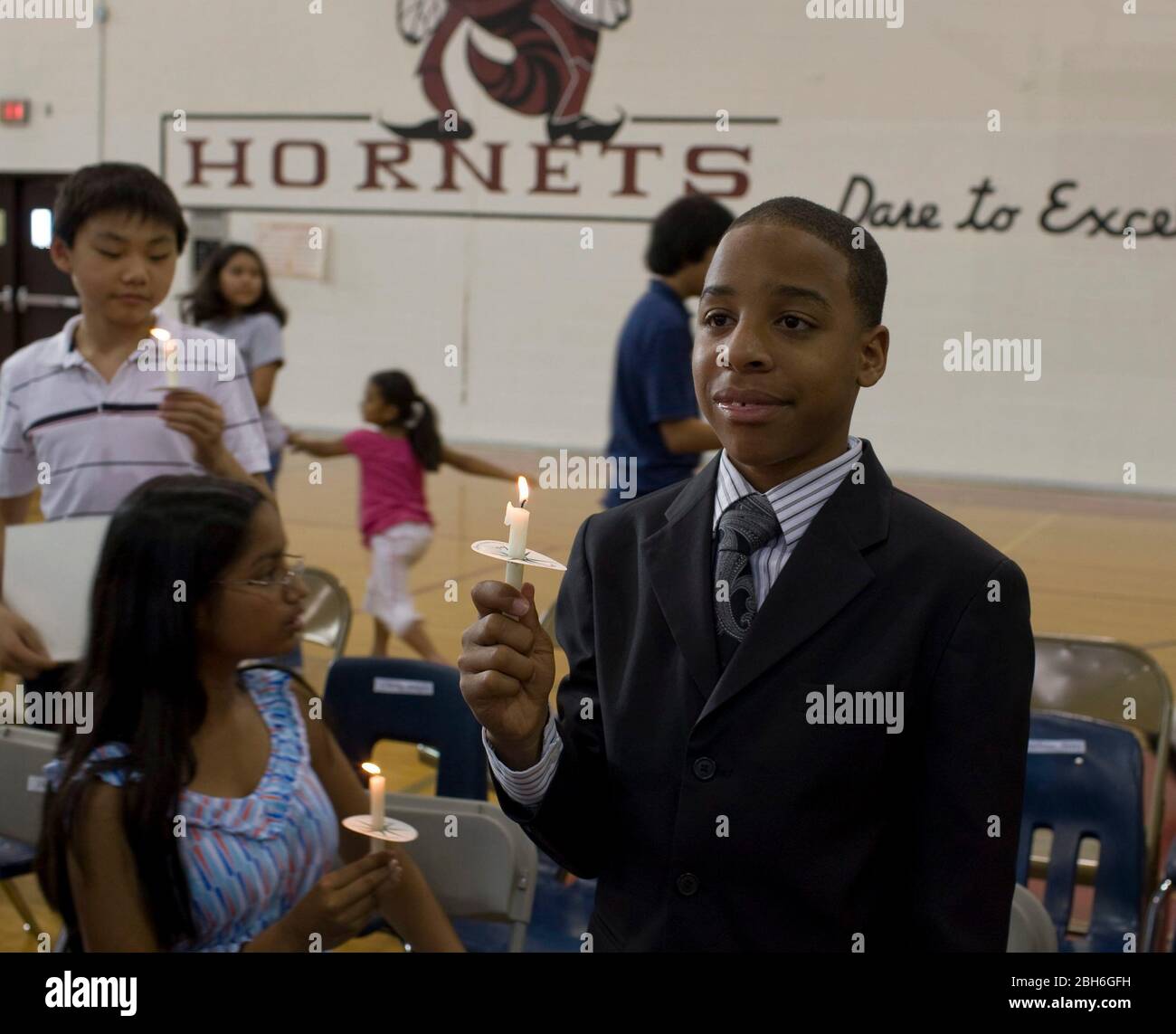 Austin, Texas USA, May 27, 2009: Induction ceremony for seventh and ...