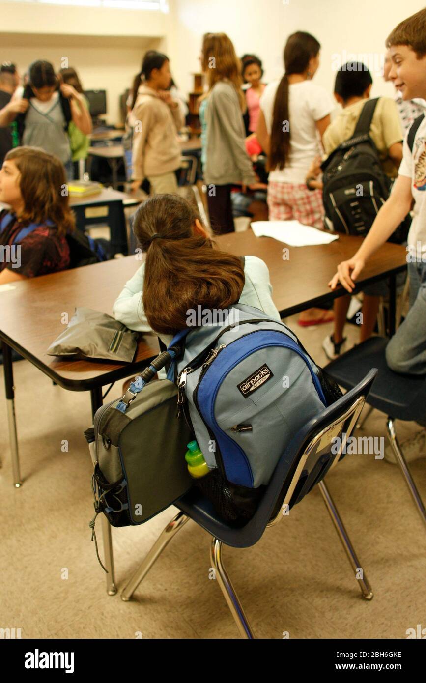 Teen School Bags Talking High Resolution Stock Photography and Images ...
