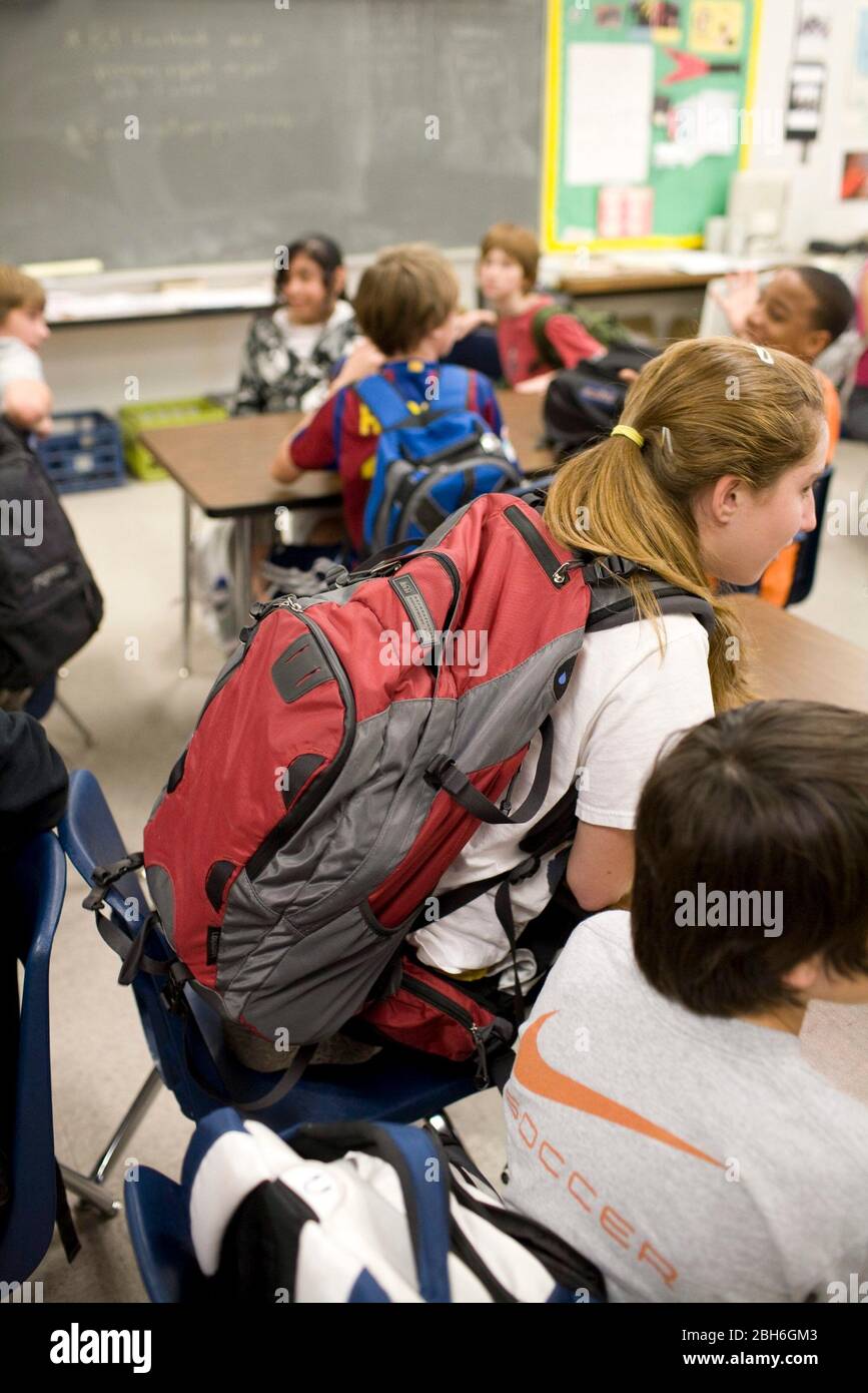 Pre school kids school bags hi-res stock photography and images - Alamy