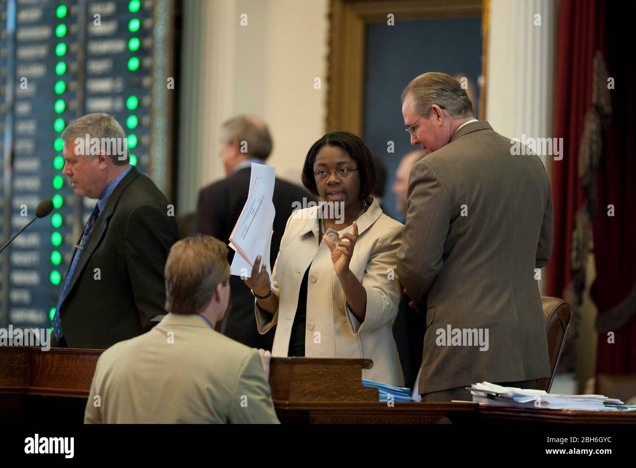 Austin, TX May 20, 2009: Political action in the Texas House during the ...