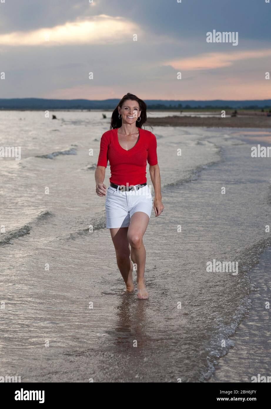 Austin, TX June 24, 2009: Thirty-eight year old mother of two who keeps ...