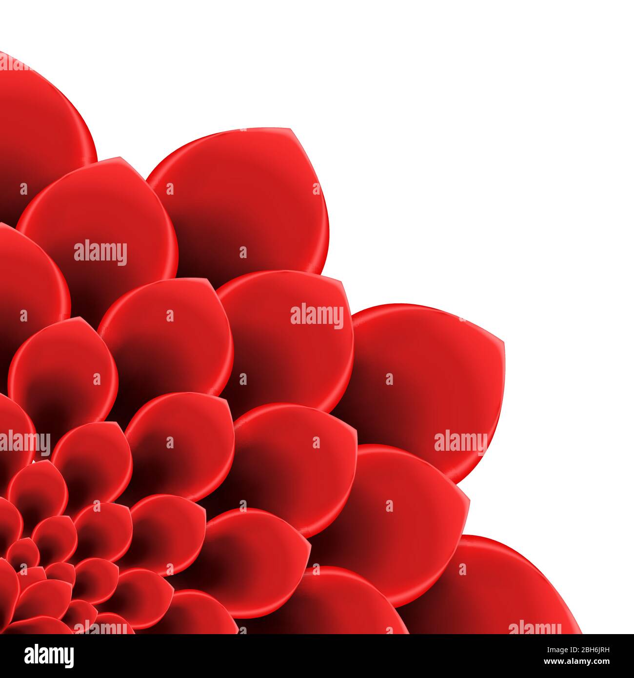 White paper space flower Stock Vector Images - Alamy