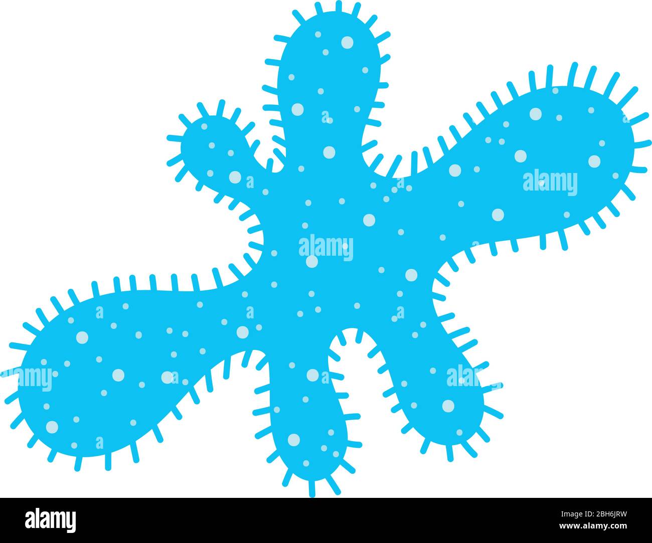 virus icon design, Bacterium organism molecule microbe cell disease ...