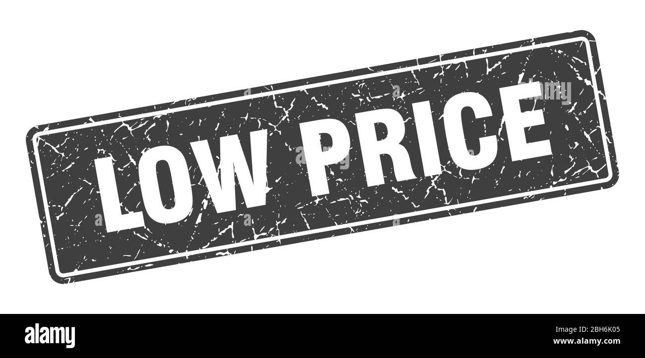 Low price stamp Black and White Stock Photos & Images - Alamy