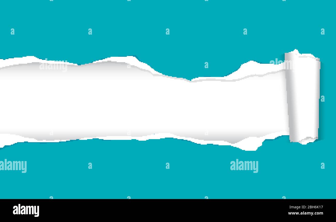 Background template design with ripping paper illustration Stock Vector ...