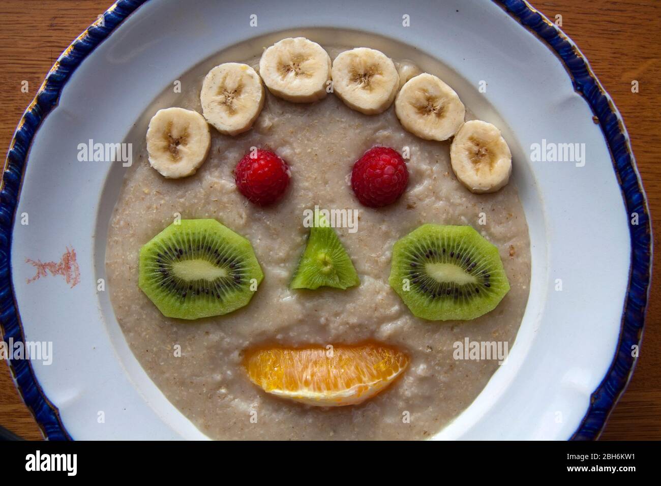 The Face of Breakfast Stock Photo - Alamy