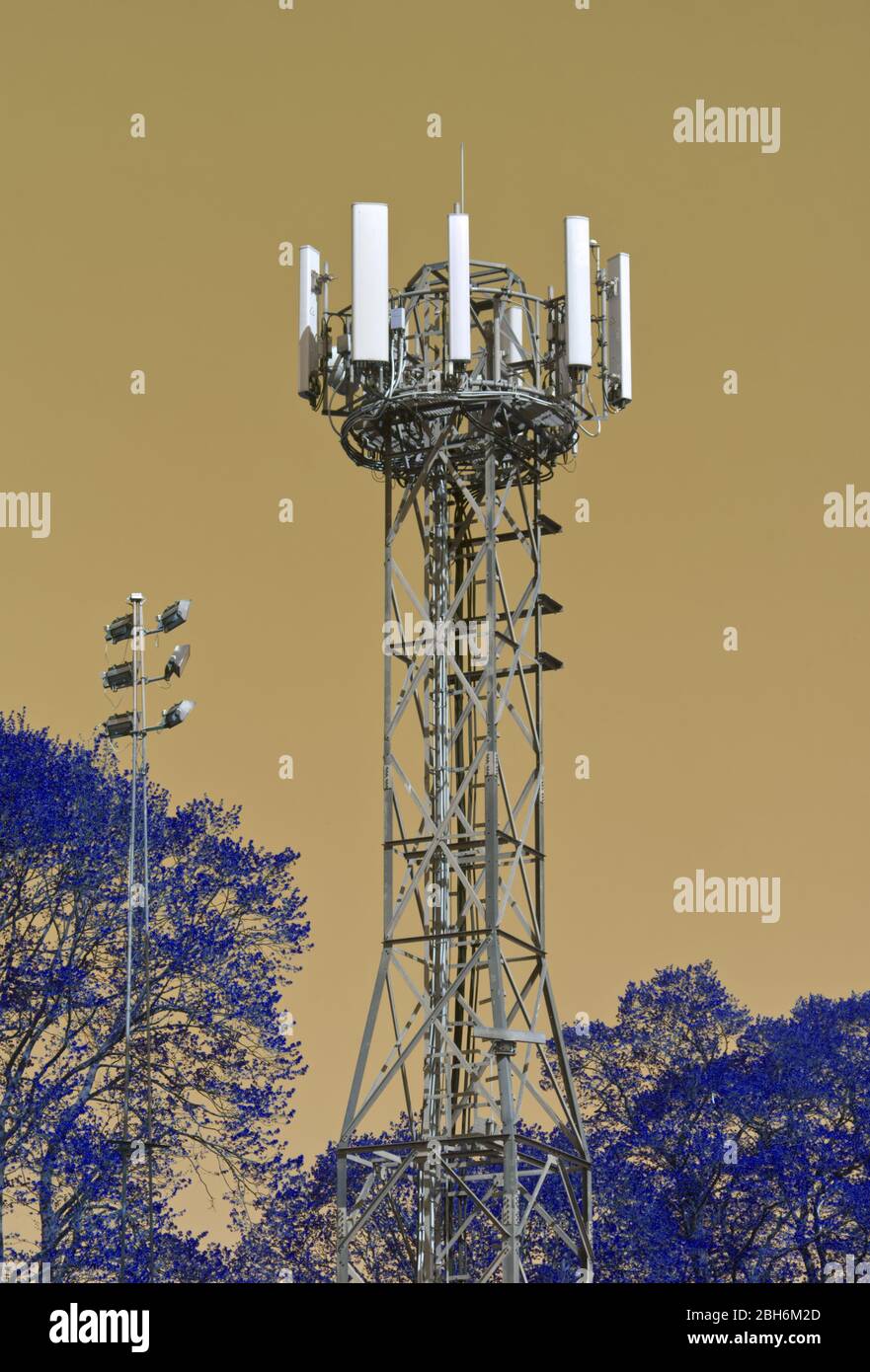 Tall telephone tower hi-res stock photography and images - Alamy