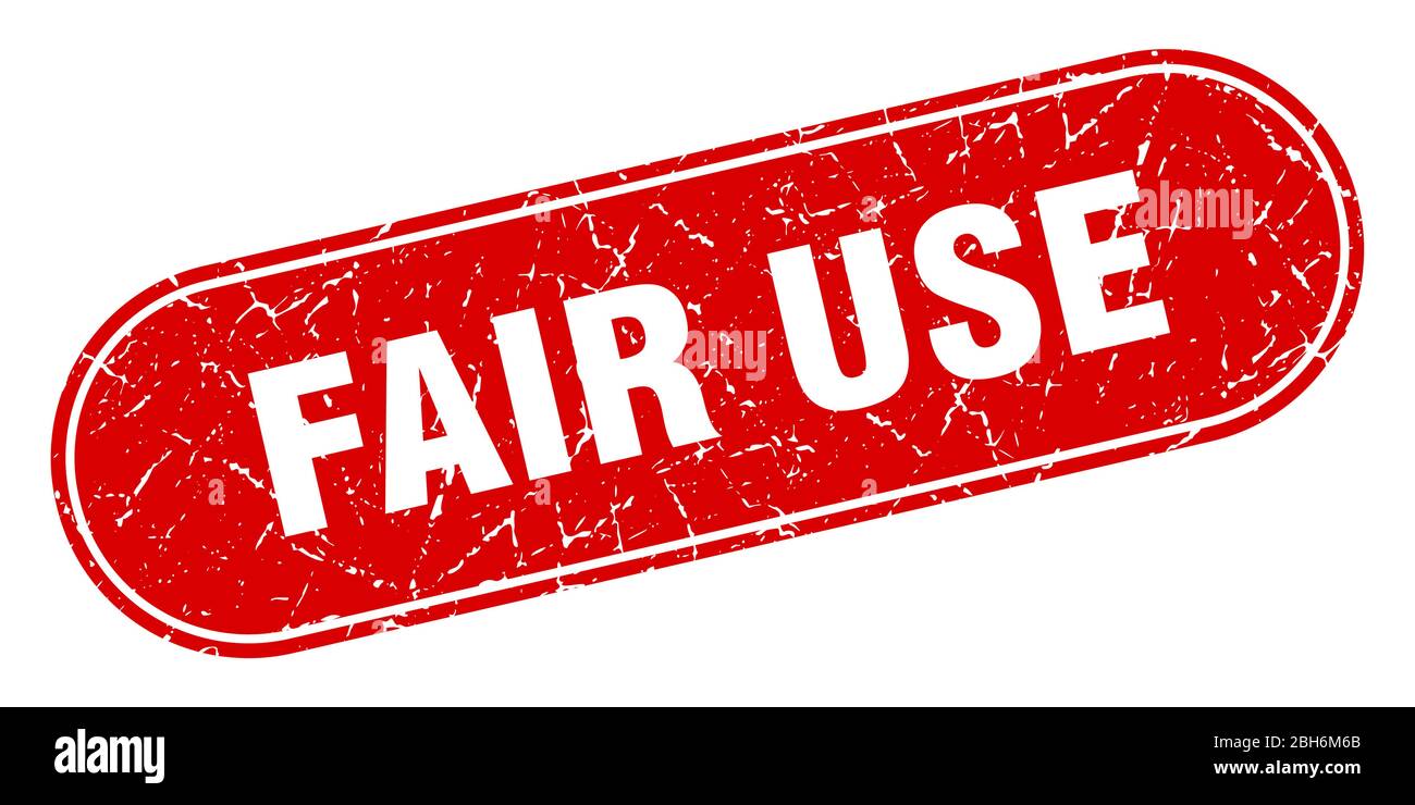 fair use sign. fair use grunge red stamp. Label Stock Vector Image ...