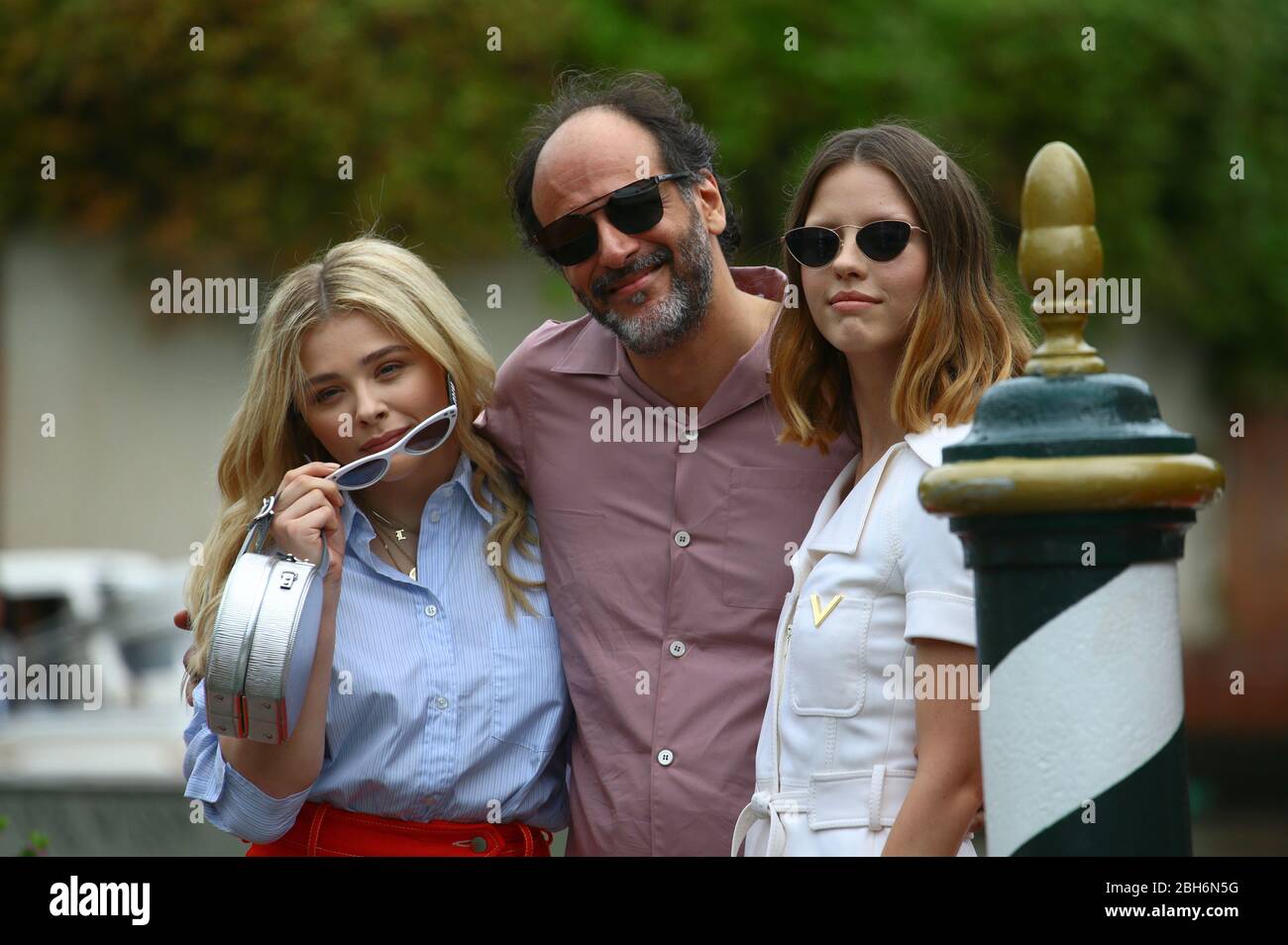 VENICE, ITALY - SEPTEMBER 01: Chloe Grace Moretz, Luca Guadagnino and ...