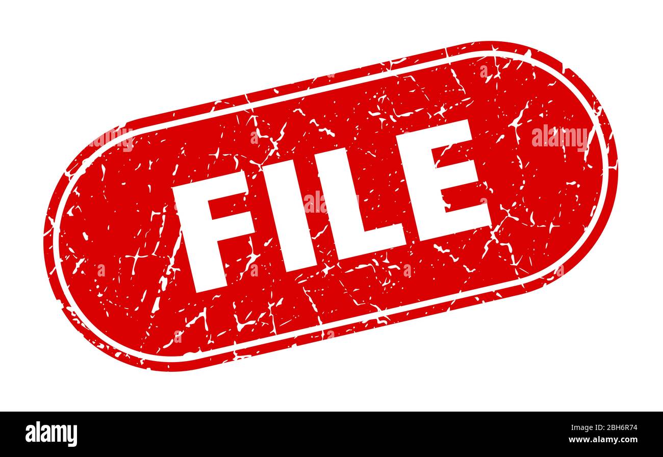 File red grunge square Stock Vector Images - Alamy