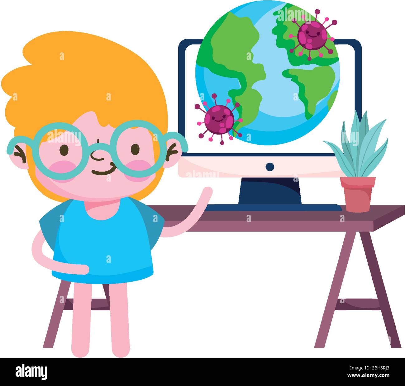 Plant virology Stock Vector Images - Alamy