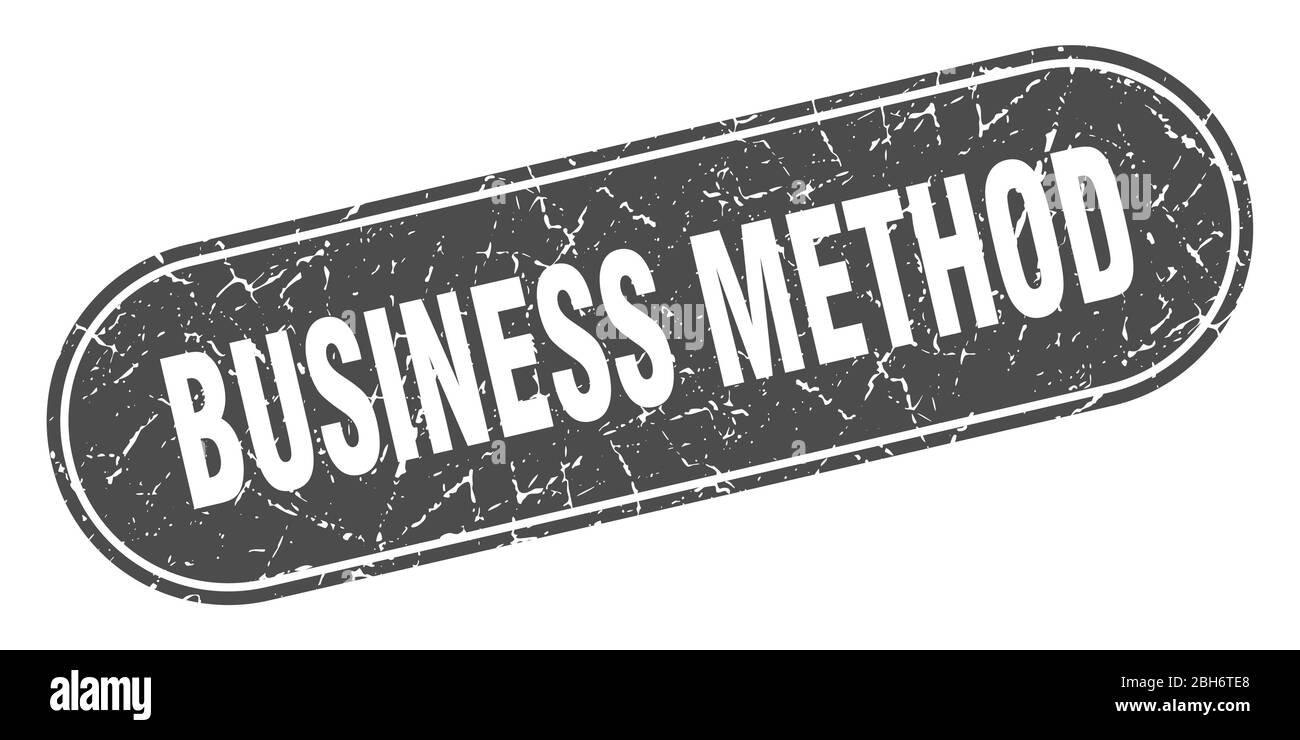 business method sign. business method grunge black stamp. Label Stock ...