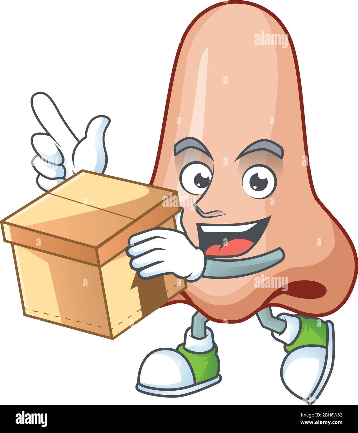 Cardboard nose Stock Vector Images - Alamy