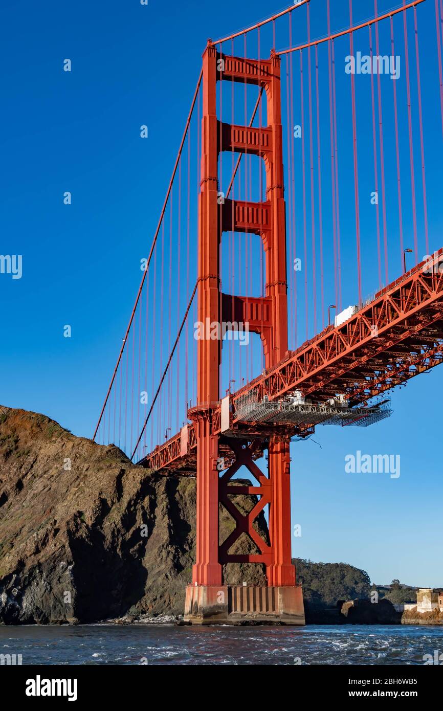 Bottom view golden gate hi-res stock photography and images - Alamy