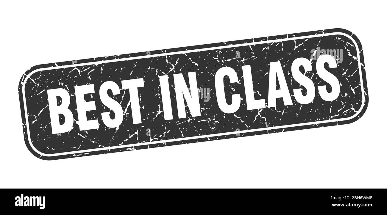 best in class stamp. best in class square grungy black sign Stock ...