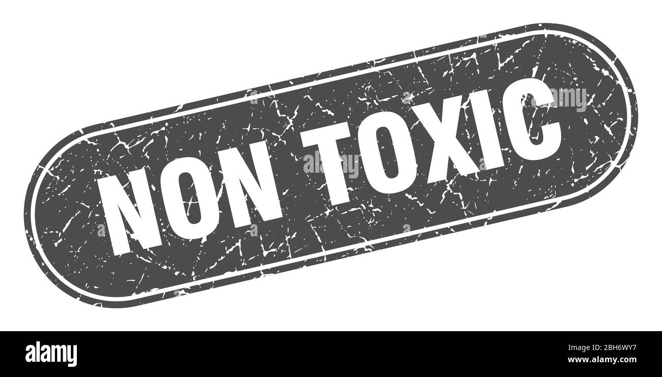 non toxic sign. non toxic grunge black stamp. Label Stock Vector Image & Art - Alamy