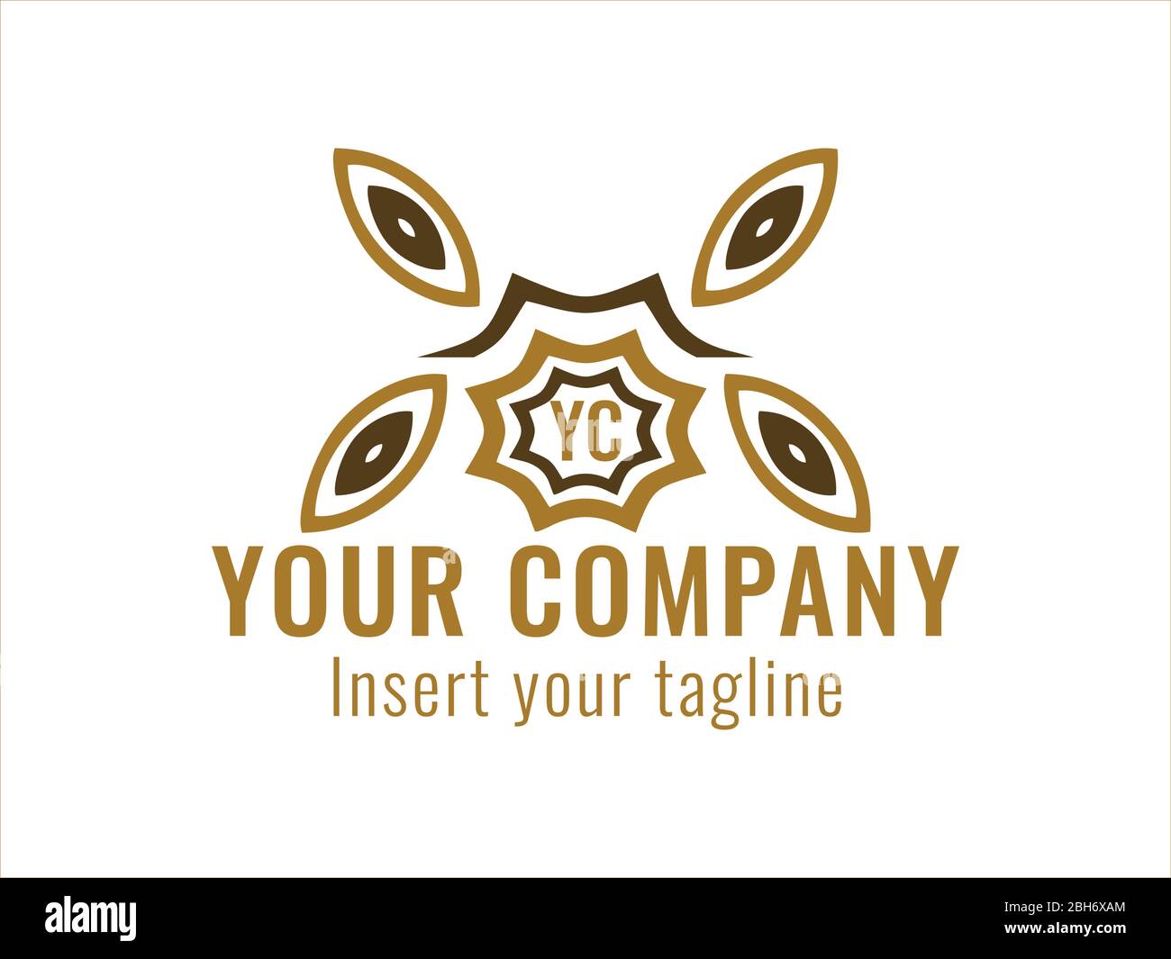 logo, gold, design, golden, vector and abstract for commercial use. We ...