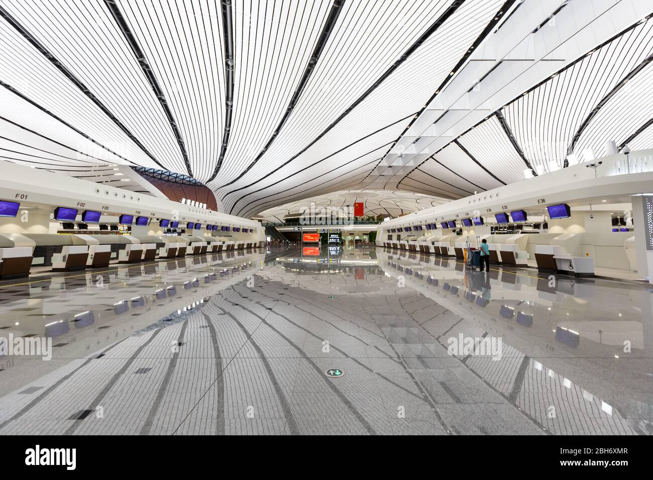 Beijing, China – September 30, 2019: Beijing Daxing New International ...
