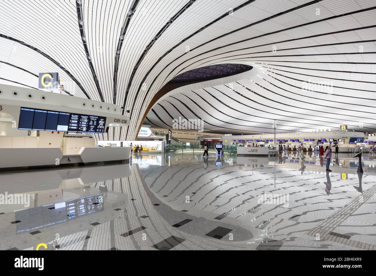 Beijing, China – September 30, 2019: Beijing Daxing New International ...